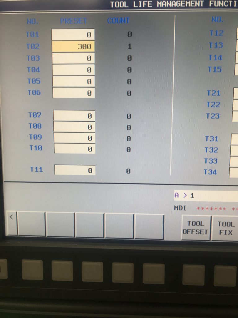 How to use tool life management – KSI Swiss Support Vault